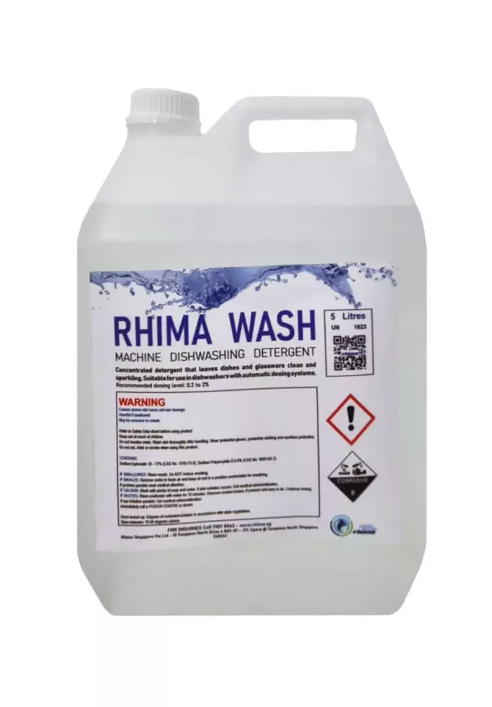 Rhima Wash Detergent 5 litre bottle - Rhima Singapore